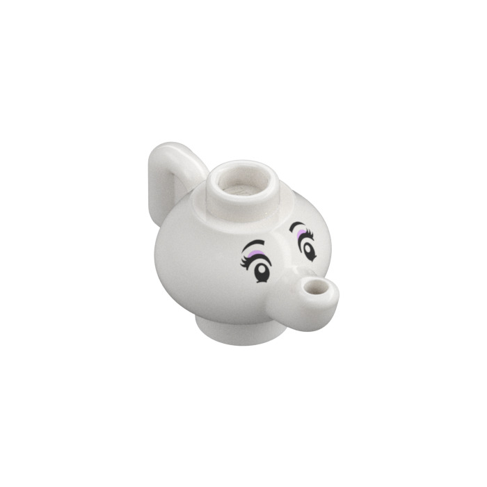 LEGO Teapot (Small) with Mrs Potts Face (23986 / 26715) | Brick Owl ...