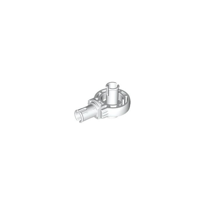 LEGO White Technic Click Rotation Bushing with Two Pins (47455) | Brick ...