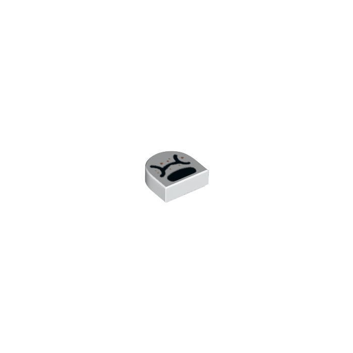 LEGO Tile 1 x 1 Half Oval with Dog Snout (35399 / 73099) | Brick Owl