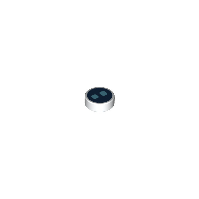 LEGO Tile 1 x 1 Round with Robot Eyes (43277 / 98138) | Brick Owl