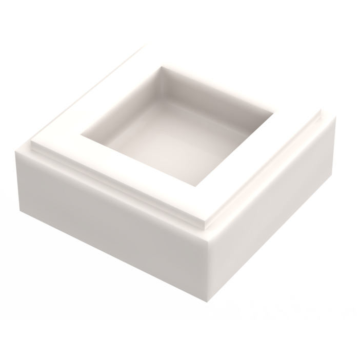 LEGO White Tile 1 x 1 with Groove (3070 / 113480) | Brick Owl