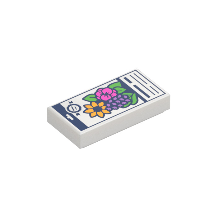 LEGO Tile 1 x 2 with Seed Packet with Groove (3069 / 110334) | Brick Owl