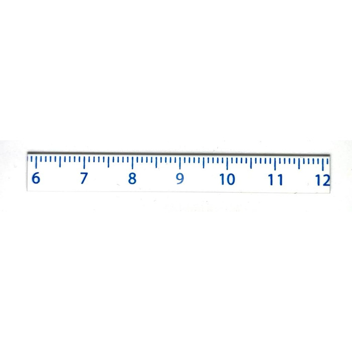 LEGO Tile 1 x 8 with Ruler cm 5.8 - 12.1 (4162) | Brick Owl - LEGO ...