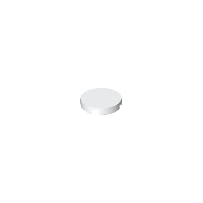 LEGO White Tile 2 x 2 Round with "X" Bottom (4150) | Brick Owl - LEGO ...