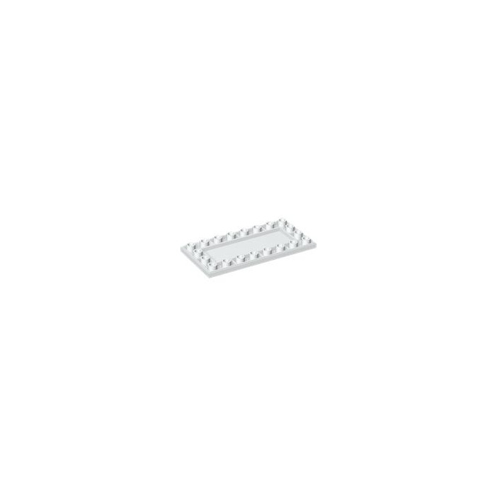 LEGO White Tile 4 x 8 Inverted (83496) | Brick Owl - LEGO Marketplace