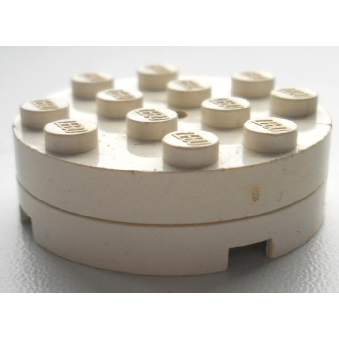 LEGO White Turntable 4 x 4 (Old - Round) | Brick Owl - LEGO Marketplace