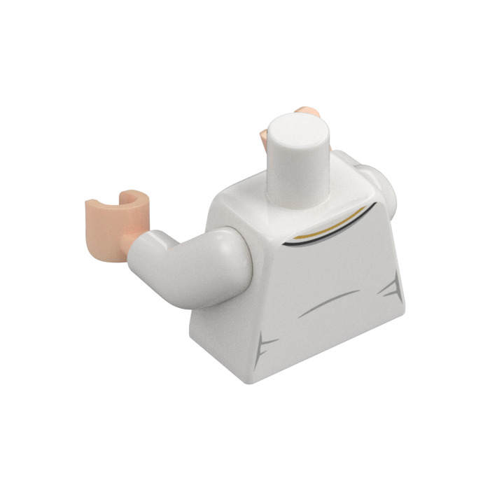 LEGO White Vice Admiral Garp Minifig Torso (973) | Brick Owl - LEGO ...