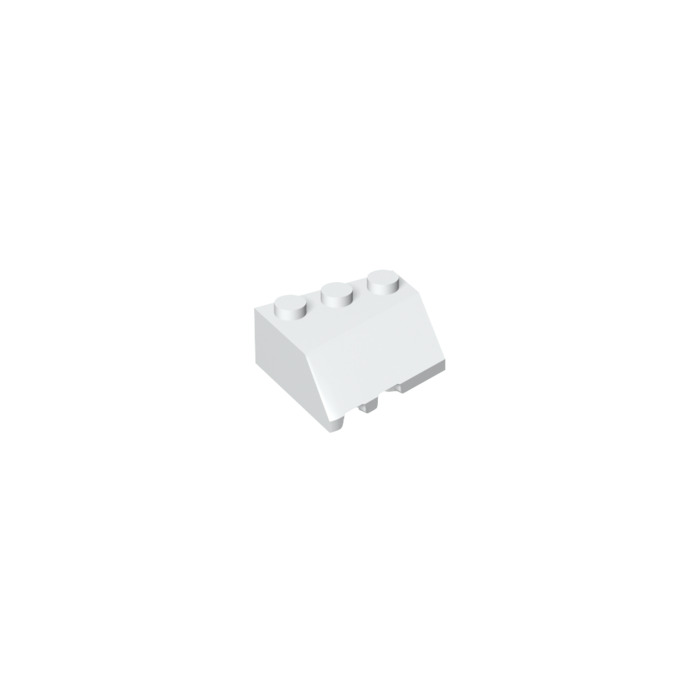 LEGO White Wedge 3 x 3 Right (48165) | Brick Owl - LEGO Marketplace