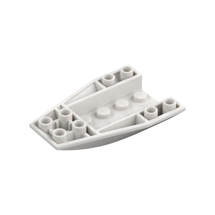 LEGO White Wedge 6 x 4 Triple Curved Inverted (43713) | Brick Owl