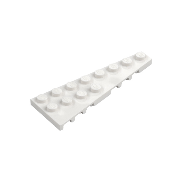 LEGO White Wedge Plate 3 x 8 Wing Right (3545 / 118743) | Brick Owl