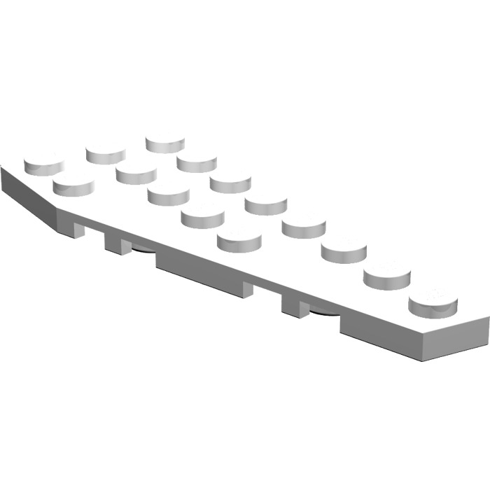 LEGO White Wedge Plate 3 x 8 Wing Right (50304) | Brick Owl - LEGO ...