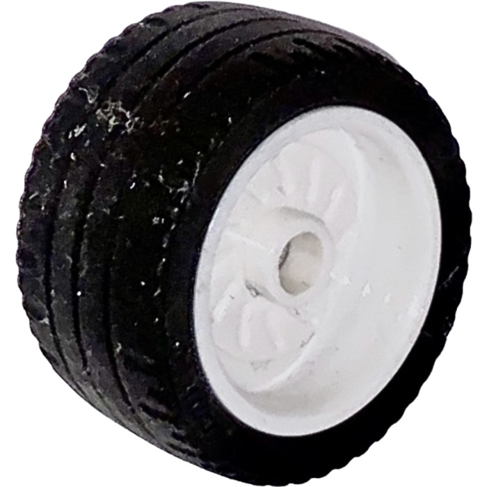 LEGO Wheel 18x12 with Black Tyre low profile 24x12 (18976/18977 ...