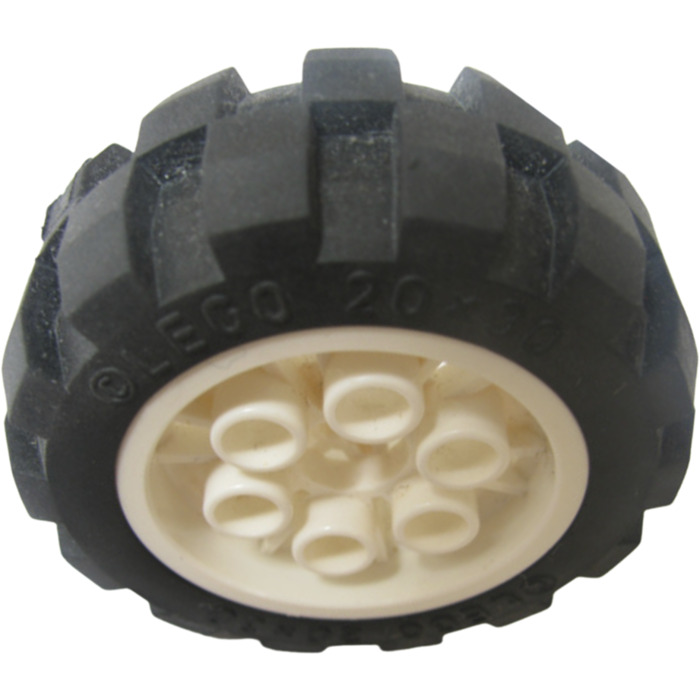 LEGO Wheel Rim Ø20 x 30 Balloon with Tire Ø49.6 x 20 (6582) | Brick Owl