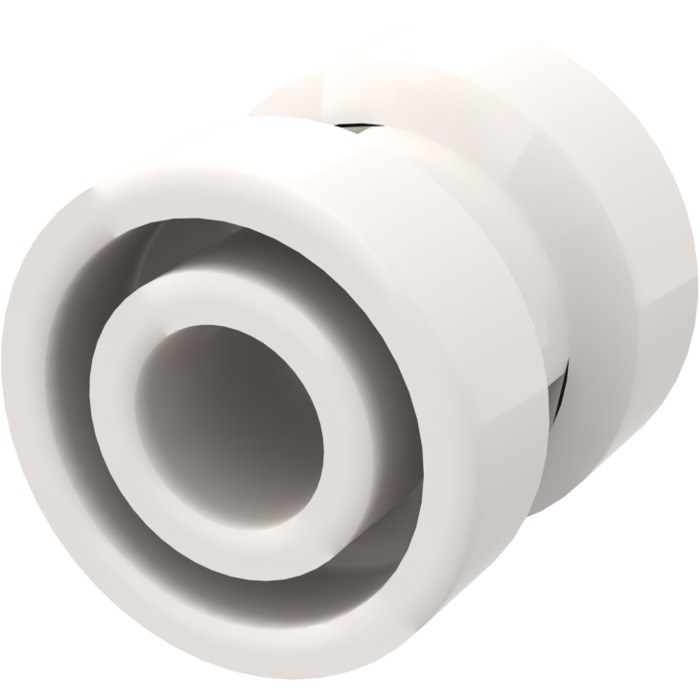 LEGO White Wheel Rim Ø8 x 9 (Round Hole) (30027) | Brick Owl