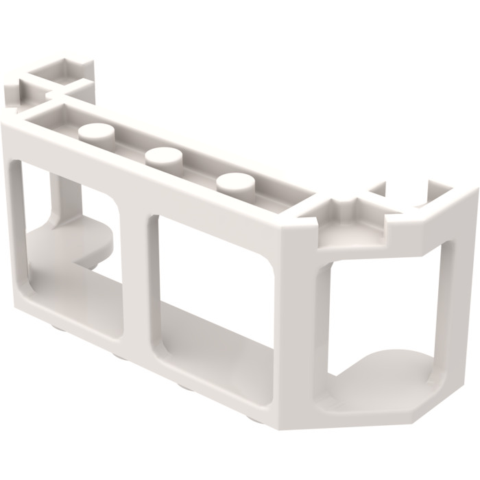 LEGO White Window Frame 2 x 6 x 2 (Train) (17454 / 42506) | Brick Owl ...