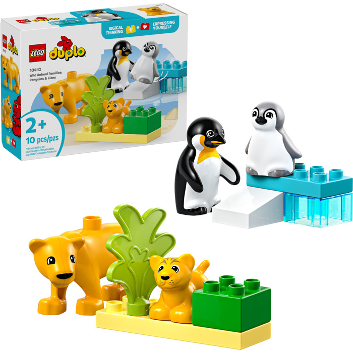 LEGO Wild Animal Families: Penguins & Lions Set 10442 | Brick Owl