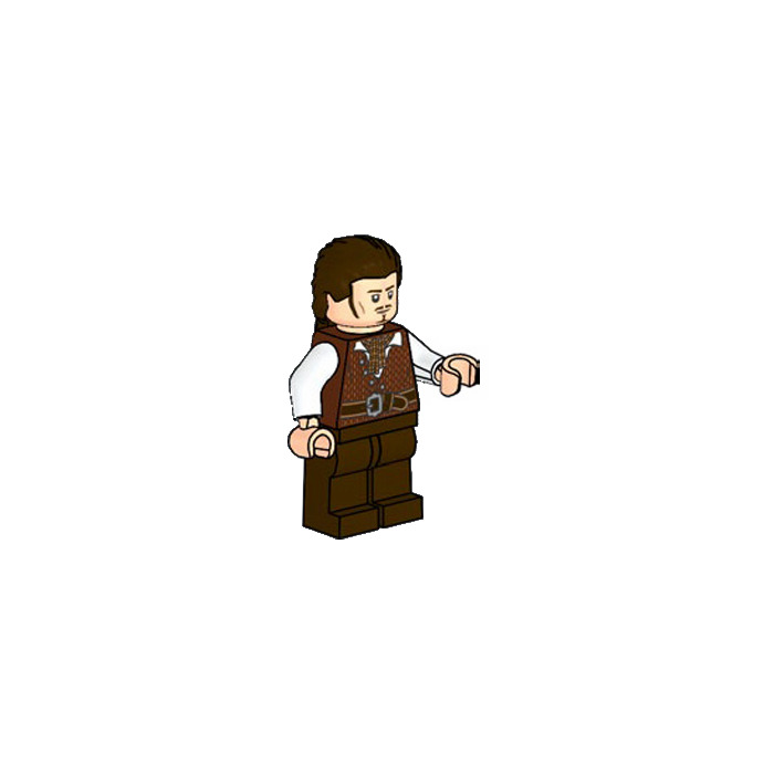 LEGO Will Turner with Reddish Brown Vest Minifigure | Brick Owl - LEGO ...