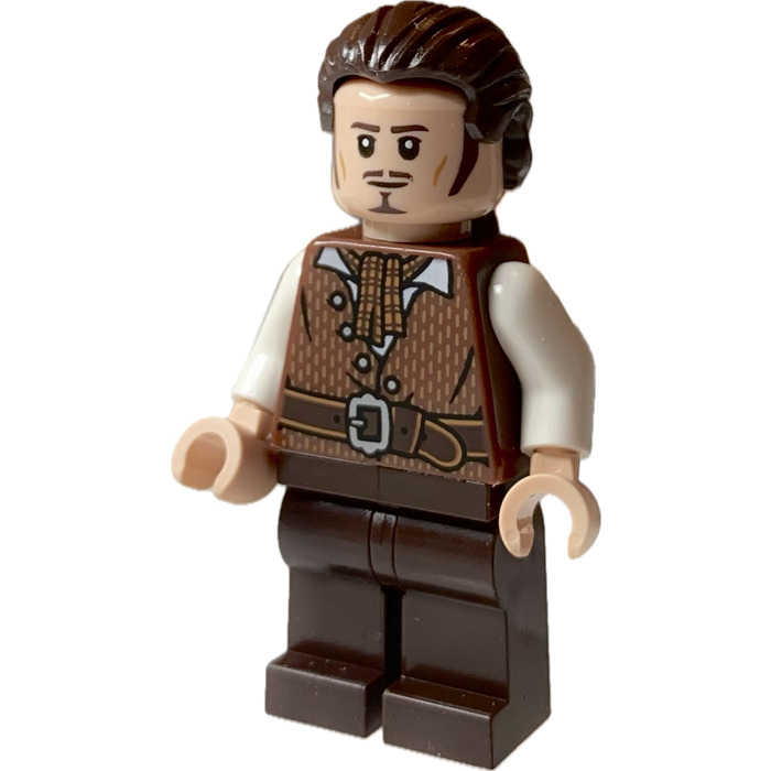 LEGO Will Turner with Reddish Brown Vest Minifigure | Brick Owl