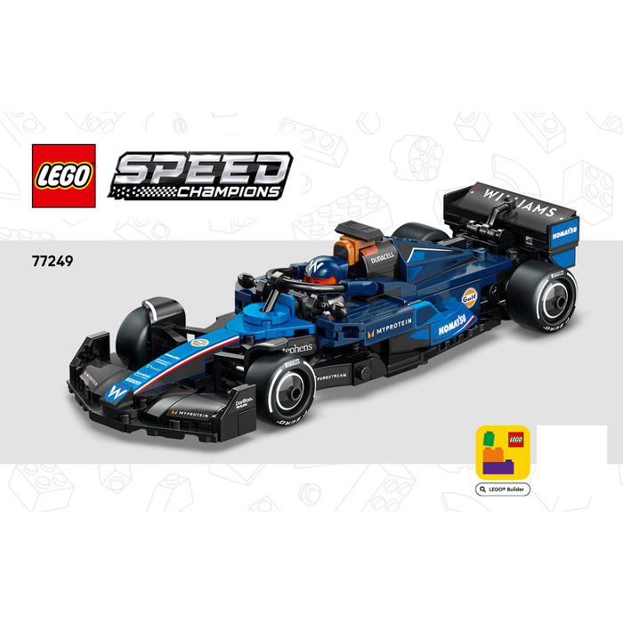 LEGO Williams Racing FW46 Set 77249 Instructions | Brick Owl - LEGO ...