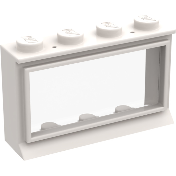 LEGO Classic Window 1 x 4 x 2 with Solid Studs | Brick Owl - LEGO ...