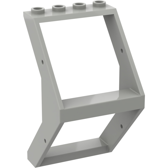 LEGO Glass for Window 4 x 4 x 3 (4448) | Brick Owl - LEGO Marketplace