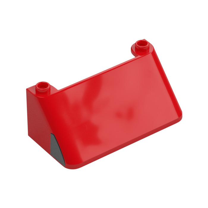 LEGO Windscreen 3 x 6 x 2 with Gray Triangle Windows (39891) | Brick ...