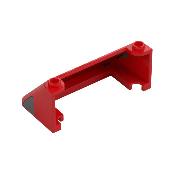 LEGO Windscreen 3 x 6 x 2 with Gray Triangle Windows (39891) | Brick ...