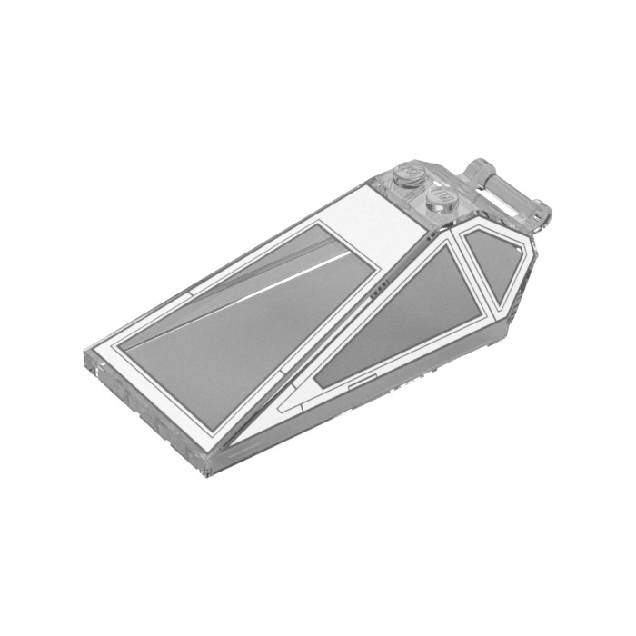 LEGO Windscreen 4 x 8 x 2 with Handle with U-wing Starfighter Cockpit ...