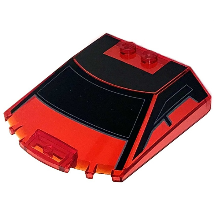 LEGO Windscreen 6 x 6 x 1.3 Curved (2683 / 65633) | Brick Owl - LEGO ...