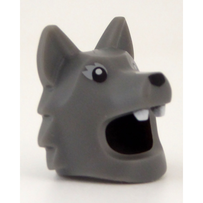 LEGO Wolf Costume Head Cover with White Teeth | Brick Owl - LEGO ...