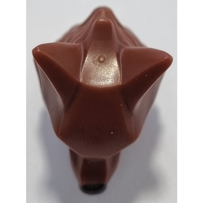 LEGO Wolf Head with Dark Brown Fur (10302 / 14028) | Brick Owl - LEGO ...