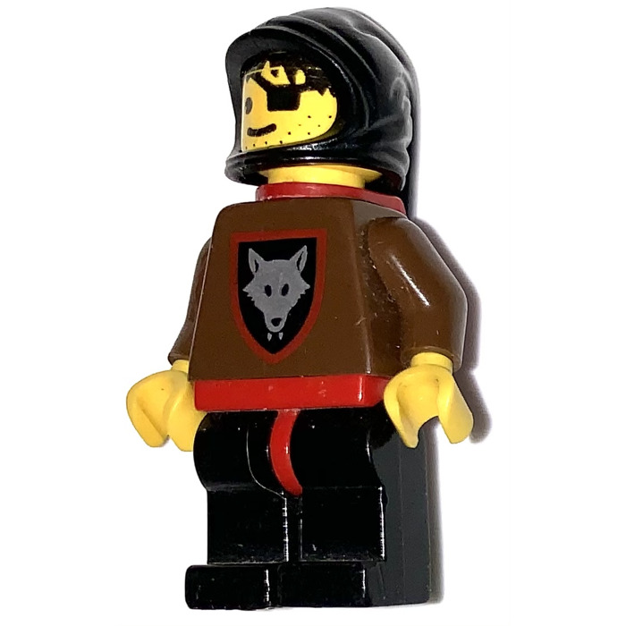 LEGO Wolfpack with Black Hood and Red Cape Minifigure | Brick Owl