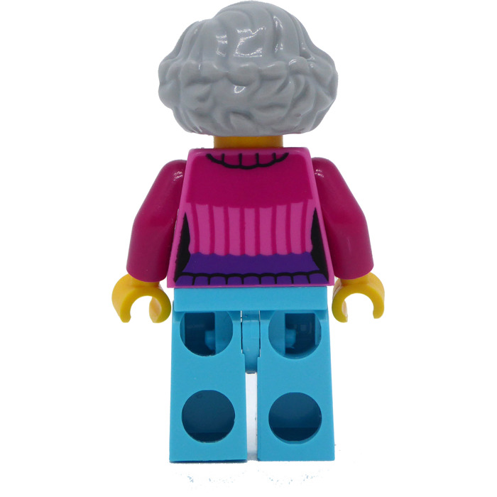 LEGO Woman - Dark Pink Top Minifigure | Brick Owl - LEGO Marketplace