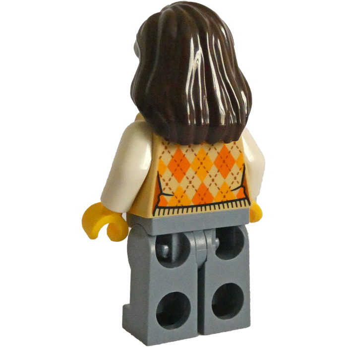 LEGO Woman in Argyle Sweater Minifigure | Brick Owl