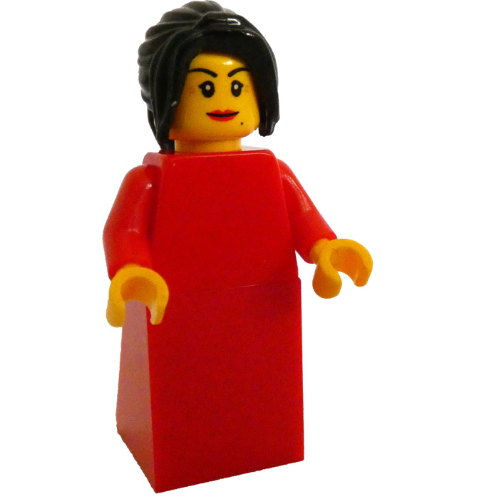 LEGO Woman in Red Dress Minifigure | Brick Owl - LEGO Marketplace
