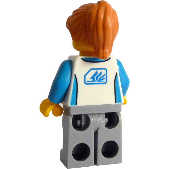 LEGO Woman in White Top Minifigure | Brick Owl - LEGO Marketplace