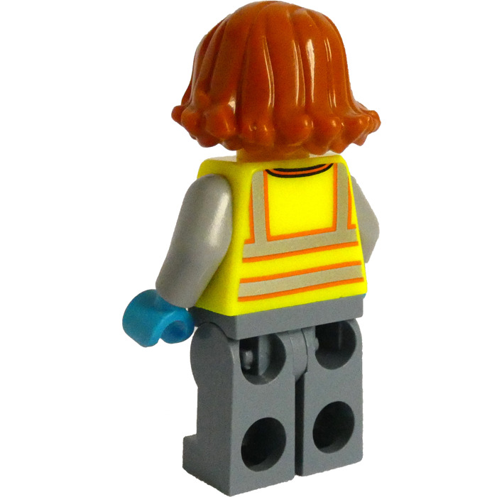 LEGO Woman - Vibrant Yellow Maintenance Jacket Minifigure | Brick Owl ...
