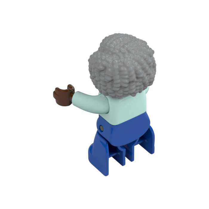 LEGO Woman with Blue Overalls with Bee Duplo Figure | Brick Owl