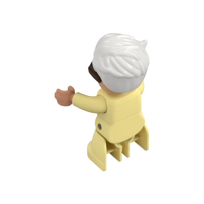 LEGO Woman with Bright Light Yellow Outfit and Cupcake Apron Duplo ...