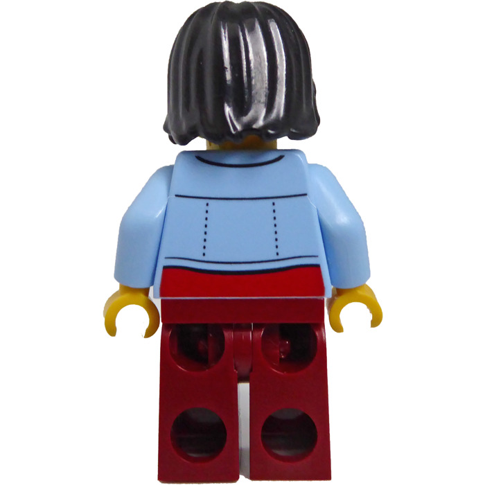 LEGO Woman with Jean Jacket Minifigure | Brick Owl - LEGO Marketplace
