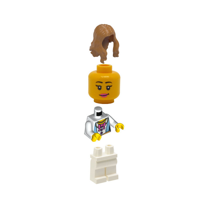 LEGO Woman with Long Hair from Lego Brand Store Bordeaux Minifigure ...
