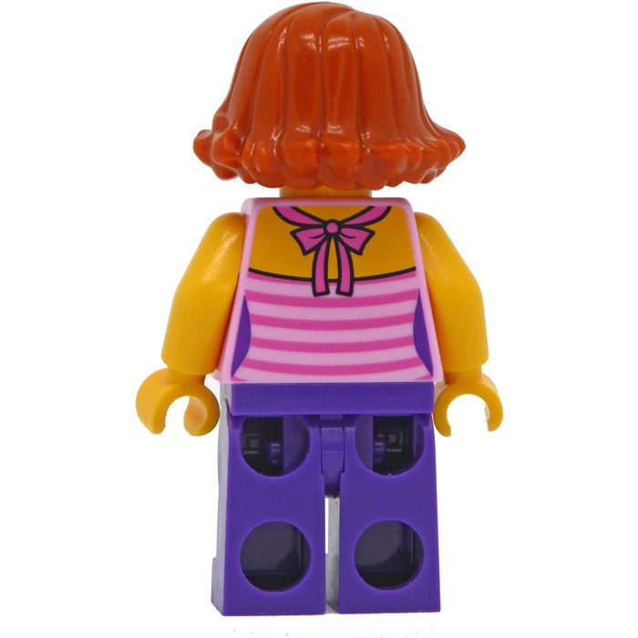 LEGO Woman with Pink Striped Top Minifigure | Brick Owl