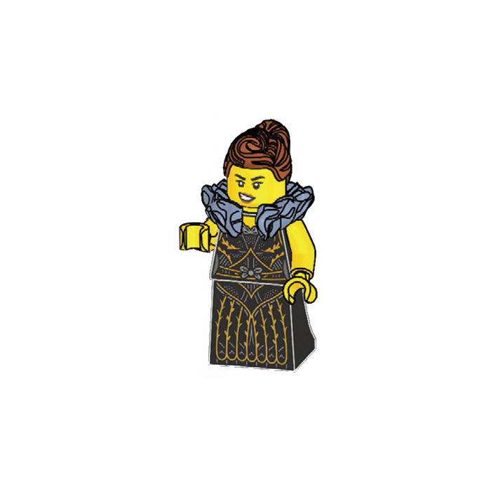 LEGO Woman with Sand Blue Fur Collar Minifigure | Brick Owl - LEGO ...