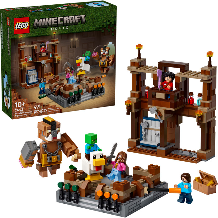 LEGO Woodland Mansion Fighting Ring Set 21272 | Brick Owl - LEGO ...