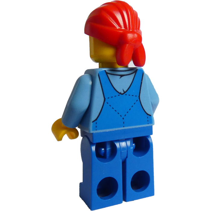 LEGO Worker in Overalls Minifigure | Brick Owl - LEGO Marketplace