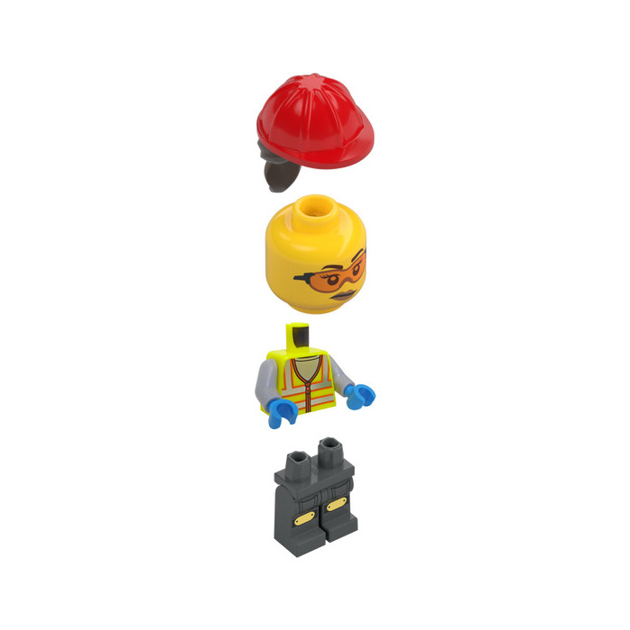 LEGO Workshop Mechanic Minifigure | Brick Owl - LEGO Marketplace