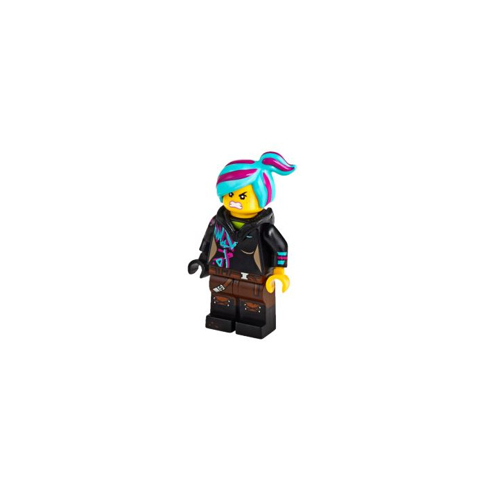 LEGO Wyldstyle with Azure Hair and Folded Hood Minifigure | Brick Owl ...