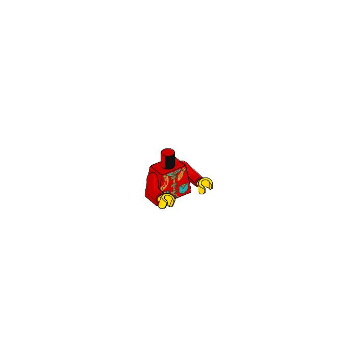 LEGO Year of the Snake Man Minifig Torso (973 / 76382) | Brick Owl ...