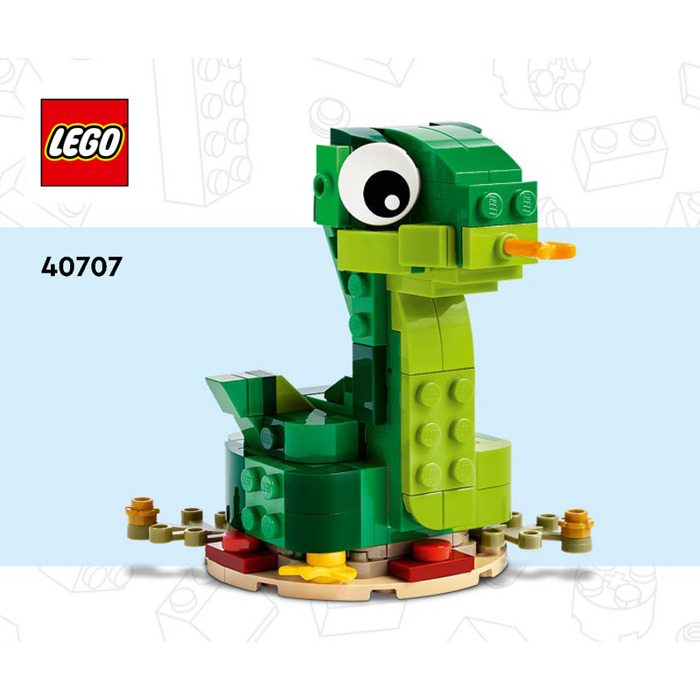 LEGO Year of the Snake Set 40707 Instructions | Brick Owl - LEGO ...