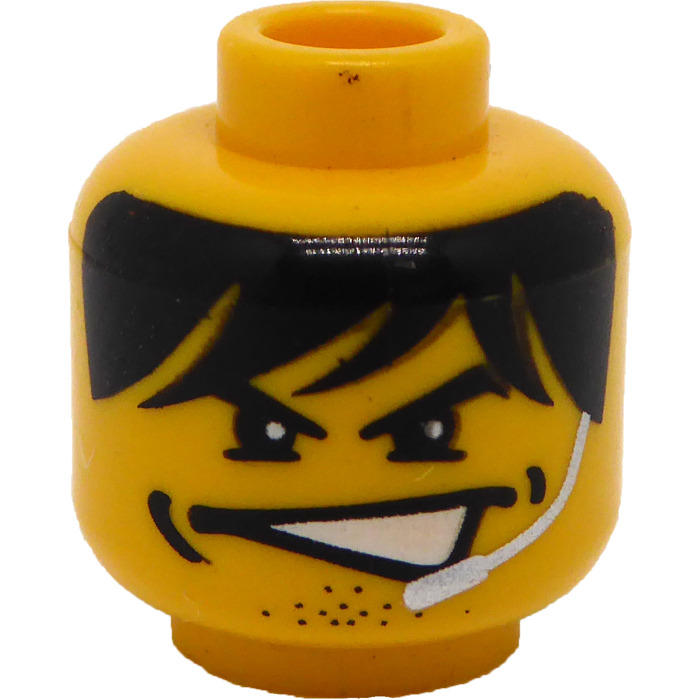 LEGO Yellow Alpha Team Head (3626) | Brick Owl